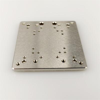 China Custom CNC Stainless Steel Parts Machining Precision Engineering ±0.005mm Tolerance for sale