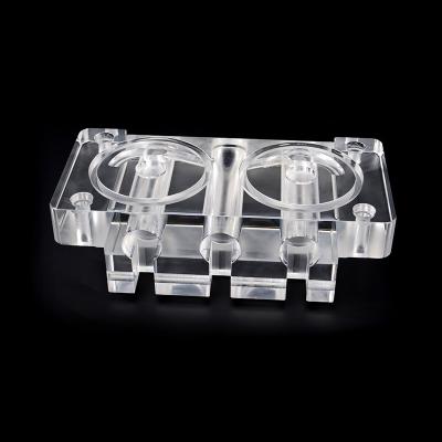 China High Precision CNC Machined Plastic Parts PEEK POM Acrylic Ra0.4-3.2 for sale