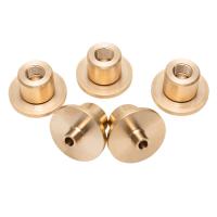 China Precision CNC Machined Brass Parts Prototype Milling Ra0.4-1.6 Tolerance ±0.01mm for sale