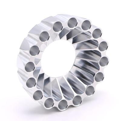 China Custom CNC Machining Aerospace Parts Titanium Steel ±0.005mm Tolerance for sale