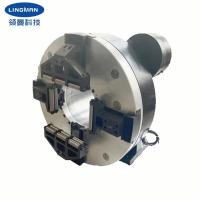 China G500D-230 Full Stroke Pneumatic 4-Jaw Rotary Laser Chuck with 220mm Claw Stroke and 1.5KN Clamping Force for Pipe Cutting for sale