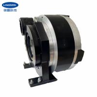 China G500D-230 Full Stroke Pneumatic 4-Jaw Rotary Laser Chuck with 220mm Claw Stroke and 1.5KN Clamping Force for Pipe Cutting for sale