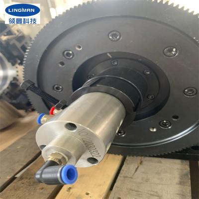 China Pneumatic 4 Jaw Rotary Back Chuck for Fiber Laser Cutting - 165mm Clamping Range, 500 RPM Speed for sale