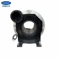 China G700D-270 Full Stroke Pneumatic 4 Jaw Rotary Laser Chuck 240mm Stroke 3.15KN Clamping Force for Tube Cutter for sale