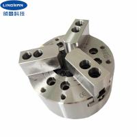 China 3 Jaws Lathe Chuck Through Hole Hydraulic Chuck Power Chuck for Pipe Cutter for sale