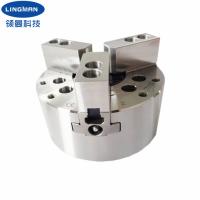 China Through Hole 3 Jaws CNC Machine Power  Hydraulic Lathe Chuck for sale