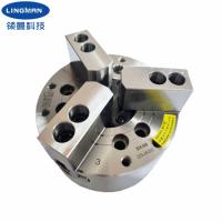 China 3H-08 Hydraulic Power Chuck 3-Jaw Hollow Through Hole 210mm for CNC Lathe 5000 RPM for sale
