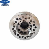 China 3H-08 Hydraulic Power Chuck 3-Jaw Hollow Through Hole 210mm for CNC Lathe 5000 RPM for sale