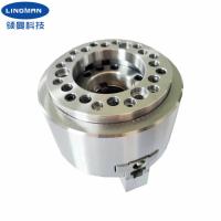 China 3H-08 Hydraulic Power Chuck 3-Jaw Hollow Through Hole 210mm for CNC Lathe 5000 RPM for sale