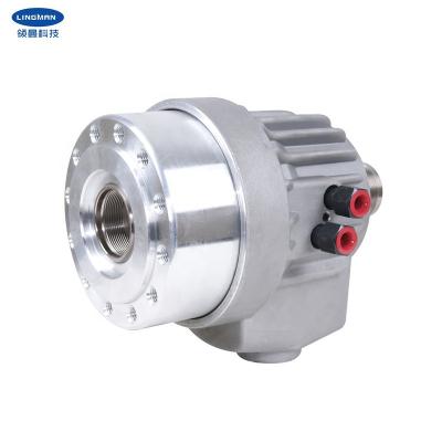 China TH-536 Low Inertia Hollow Center Rotary Hydraulic Chuck Cylinder for CNC Lathe - 8000 RPM, 15mm Stroke for sale