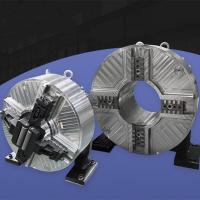 China 4 Jaw Pneumatic Front Chuck Power Chuck For Laser Pipe Cutting Machine for sale