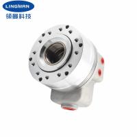 China 20mm Stroke Hydraulic Rotary Chuck Cylinder Through Hole 4.0MPa 5500rpm for CNC Lathe for sale