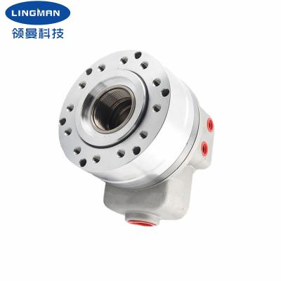China 20mm Stroke Hydraulic Rotary Chuck Cylinder Through Hole 4.0MPa 5500rpm for CNC Lathe for sale