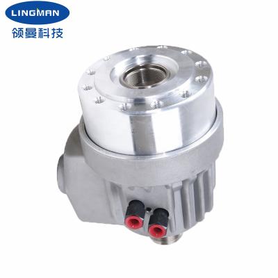 China Hollow Type TH Series Hydraulic Rotary Cylinder 25mm Stroke 4700rpm for CNC Lathe for sale