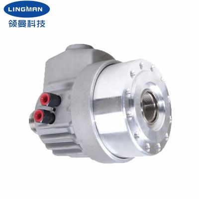 China CNC Lathe Hydraulic Rotary Cylinder 30mm Stroke 3800rpm Through Hole Custom for sale