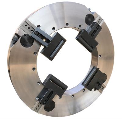 China G500S Manual Rotary Pneumatic Collet Chuck Holder For Laser Cutting Machine for sale