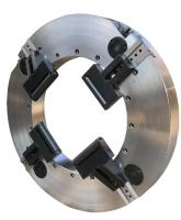 China G500S Manual Rotary Pneumatic Collet Chuck Holder For Laser Cutting Machine for sale