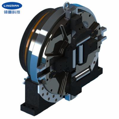 China G500C-225 Pneumatic Rotary Chuck for Laser Pipe Cutting - 225mm Clamping Range, 2.77KN Force for sale