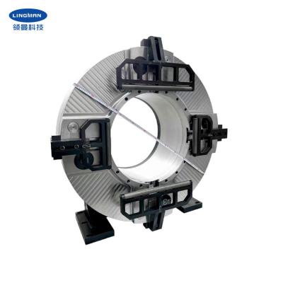 China Professional Overloaded Pneumatic Chuck For Heavy Pipe Cutting Machine for sale
