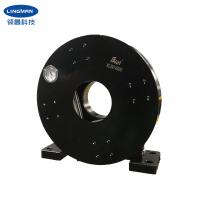 China G600J-225 Full Stroke 4 Jaws Pneumatic Laser Rotary Chuck for Pipe Tube Cutting - 220mm Clamping Stroke, 350mm Center Height for sale