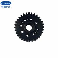 China High Precision Spur Gear 220 Teeth 0.01mm Accuracy for CNC Laser Chuck Steel Transmission Part for sale