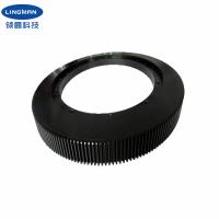 China Multiple Number Teeth Black Spur Gear Used in Laser Chuck Pipe Cutting Machine for sale