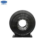 China Automatic Self Centering Laser Rotary Chuck 220mm Clamping Range for Pipe Cutting Machine for sale