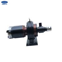 China Solid Type 4 Jaws Laser Rotary Chuck Feeding Chuck for Pipe Cutter 110mm Center Height 3.2KN Clamping Force for sale