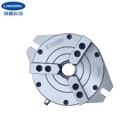 China 3 Jaw Lathe Chuck Vertical Hollow Chuck Pneumatic Power Chuck for sale