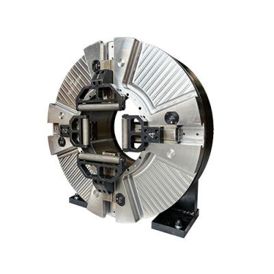 China Single Bearing Full Stroke Main Chuck for Laser Pipe Cutter 290mm Clamping Range for sale