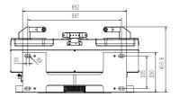 China Single Bearing Full Stroke Main Chuck for Laser Pipe Cutter 290mm Clamping Range for sale