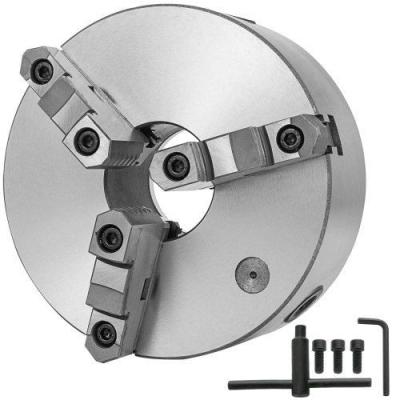China K11 Series 3 Jaw Self Centering Manual Lathe Chuck 80mm with Internal and External Jaw Sets for sale