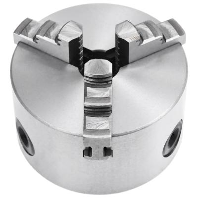 China 100mm K11 3-Jaw Self-Centering Manual Lathe Chuck with Internal/External Jaws for Precision Machining for sale