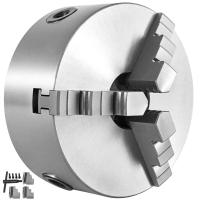 China 100mm K11 3-Jaw Self-Centering Manual Lathe Chuck with Internal/External Jaws for Precision Machining for sale