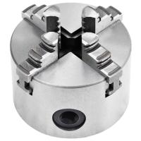 China K12 100 Four Jaw Self-Centering Lathe Chuck with Manual Operation and Complete Jaw Sets for sale