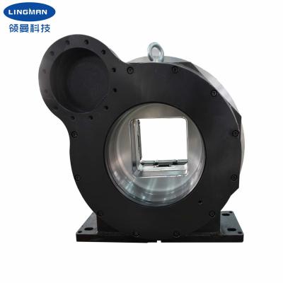 China Square Hole Rotary Chuck 4 Jaws Chuck for Laser Pipe Cutting Machine for sale