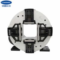 China Square Hole Rotary Chuck 4 Jaws Chuck for Laser Pipe Cutting Machine for sale