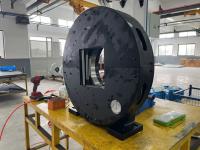China Low Energy Consumption 4 Jaw Pneumatic Laser Chuck 120mm Stroke for Tube Sheet Integrated Machine for sale