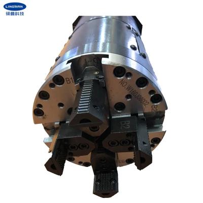 China Pneumatic Laser Rotary Chuck 177kg 3.6KN Clamping Force for Pipe Cutting for sale