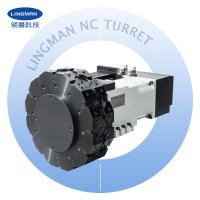 China HAK33 Hydraulic Turret with Solenoid Valve CNC Lathe 8/12 Station 80-100mm Center Height 4500 RPM for sale