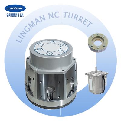 China HAK25 NC Turret Tool Post 4 Position Vertical Electric Lathe with 2000Nm Torque and ±2