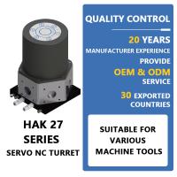 China HAK27 Series High Precision Electric NC Turret with 1500-5500 N.m Torque and ±2 Arc-Second Accuracy for CNC Lathes for sale