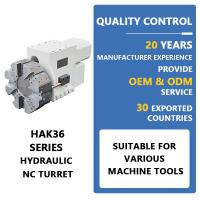 China HAK36 Series CNC Lathe Hydraulic Turret with 8-12 Tool Capacity and 500-18000 N.m Torque Range for sale