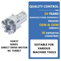 China HAK37 Series Direct Drive Motor NC Turret HAK37080 with 1600 N.m Torque and 8-12 Tool Stations for sale
