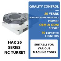 China HAK26 Series Vertical Servo Tool Rest with 4000 N.m Torque, ±2
