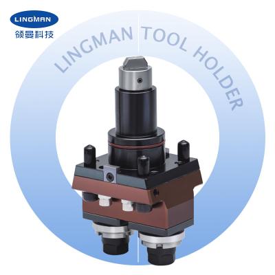 China BMT Series Double Head Driven Tool Holder for CNC Lathe - BMT40/BMT45/BMT55/BMT65 with 6000 RPM Speed for sale