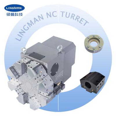 China HAK31 Series CNC Turret Milling Machine 6-8 Station Live Tool Turret with 63-160mm Center Height and 600-4000 N.m Torque for sale