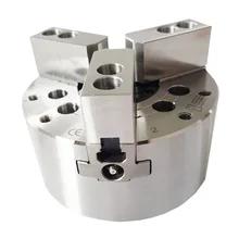 China Lingman 3H Series 3 Jaw Hollow Power Chuck 168mm Max Chucking Dia 6000rpm High Rigidity for sale