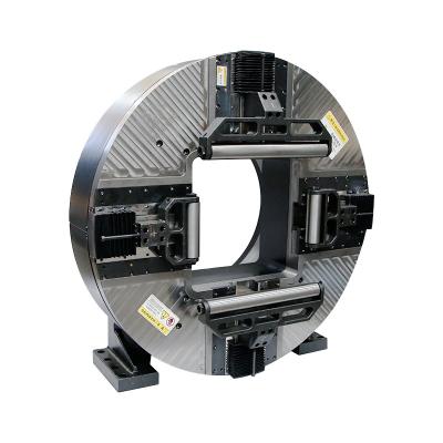 China Pneumatic Professional Rotate Air Square Chuck For Laser Pipe Cutting for sale