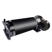 China Rear 4 Jaws Double Acting Feeding Chuck With Full Through Hole for sale